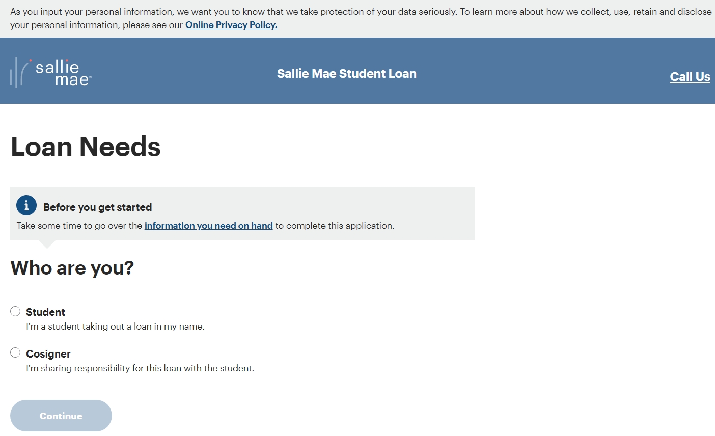 Sallie Mae Account: applying for a loans and using the bank’s services