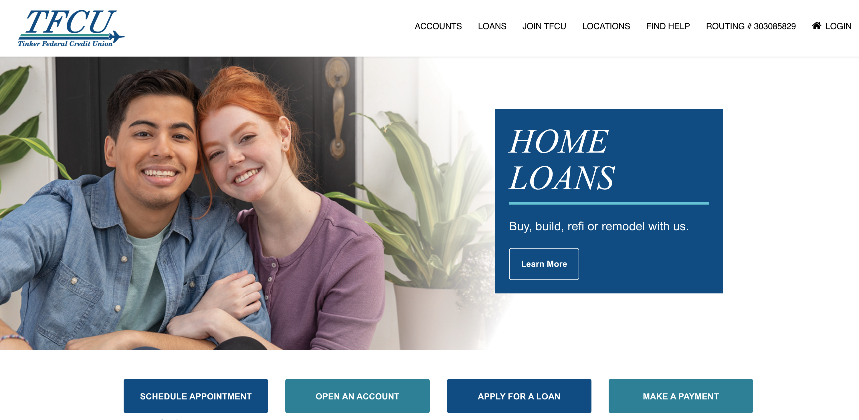 Tinker Federal Credit Union — details about credit union, customer ...
