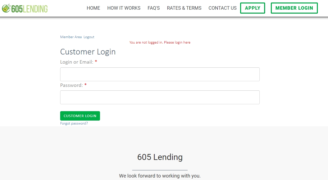 Full 605 Lending Account Review 2024