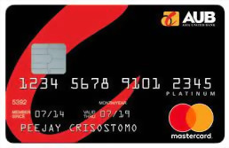 AUB Platinum MasterCard® - credit card review