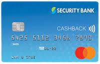 Security Bank Complete Cashback Mastercard® - credit card review