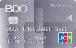 BDO JCB Platinum® - credit card review