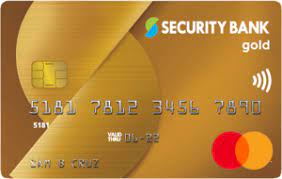 Security Bank credit cards for September 2022