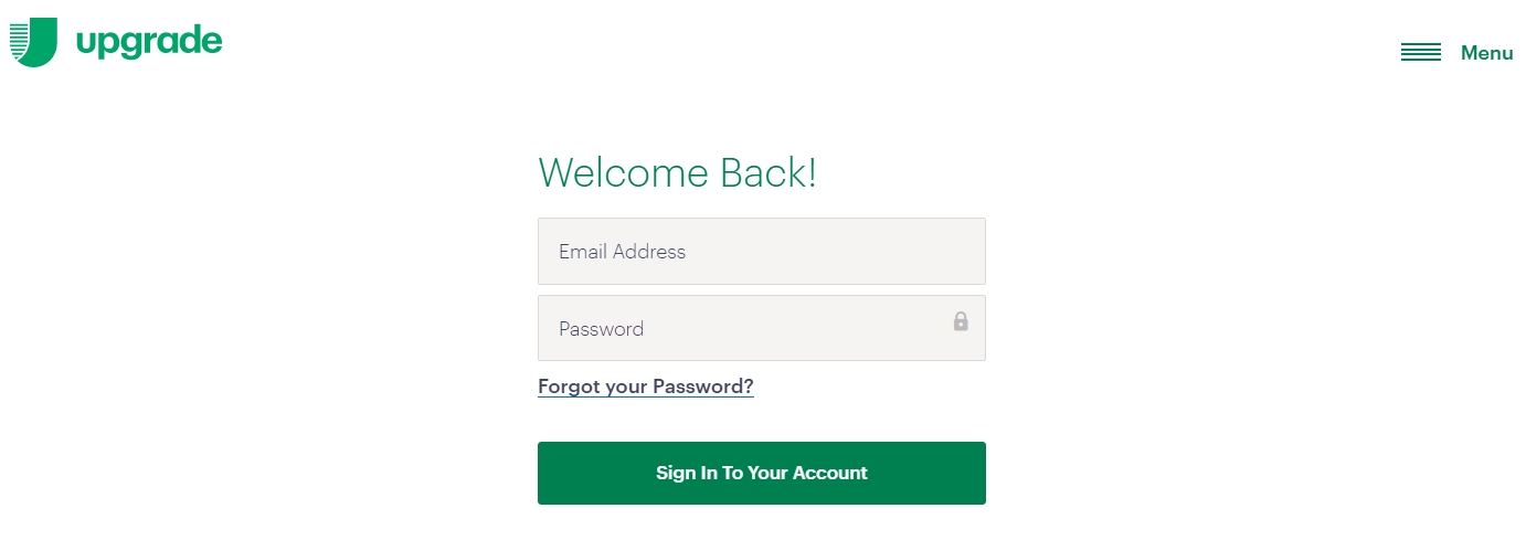 Personal account at Upgrade: apply for an online loan, step-by-step ...