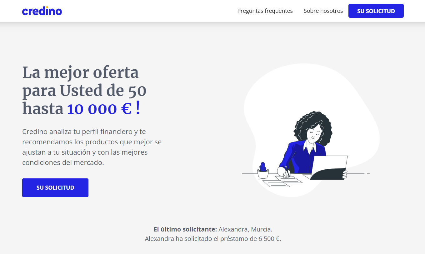 Credino - cómo solicitar un préstamo en línea, revisión del corredor de ...