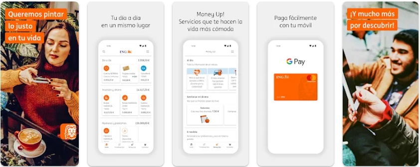 Aplicación móvil ING: descargar gratis en App Store®, Google Play® o App Gallery®