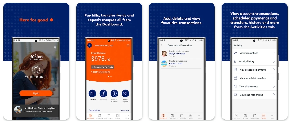 Fusion mobile application: download for free in AppStore®, Google Play ...