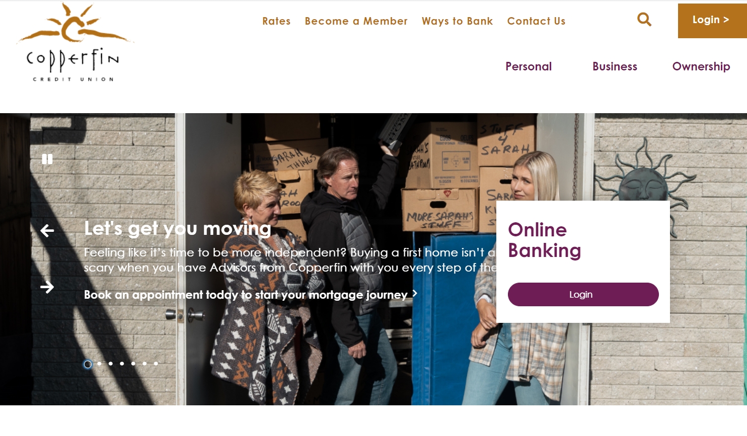 Copperfin — details about credit union, customer reviews, hotline ...
