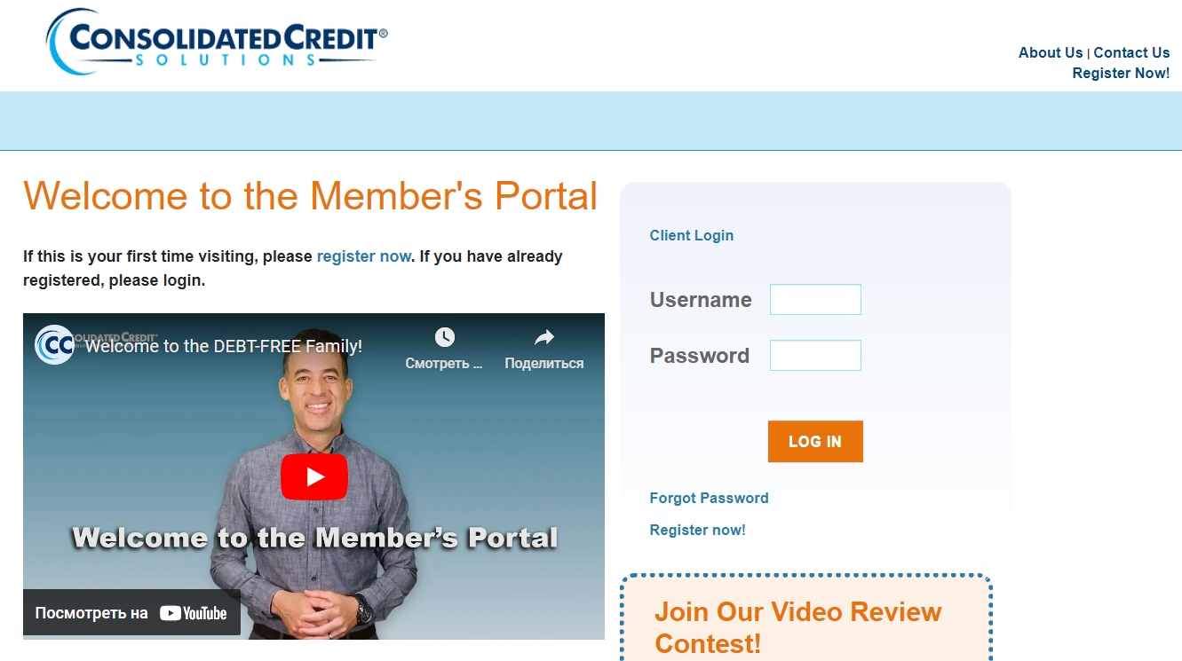 Consolidated Credit Account: Step-by-Step Registration, Apply for Debt ...