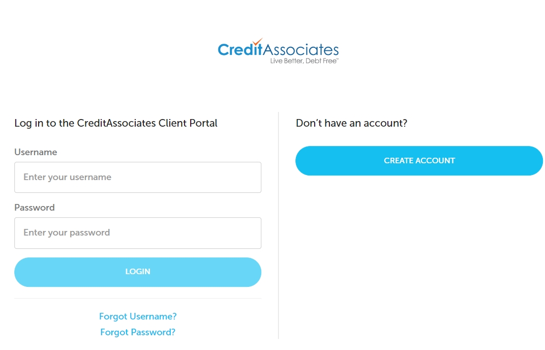 CreditAssociates Account: Step-by-Step Registration, Apply for Debt Relief