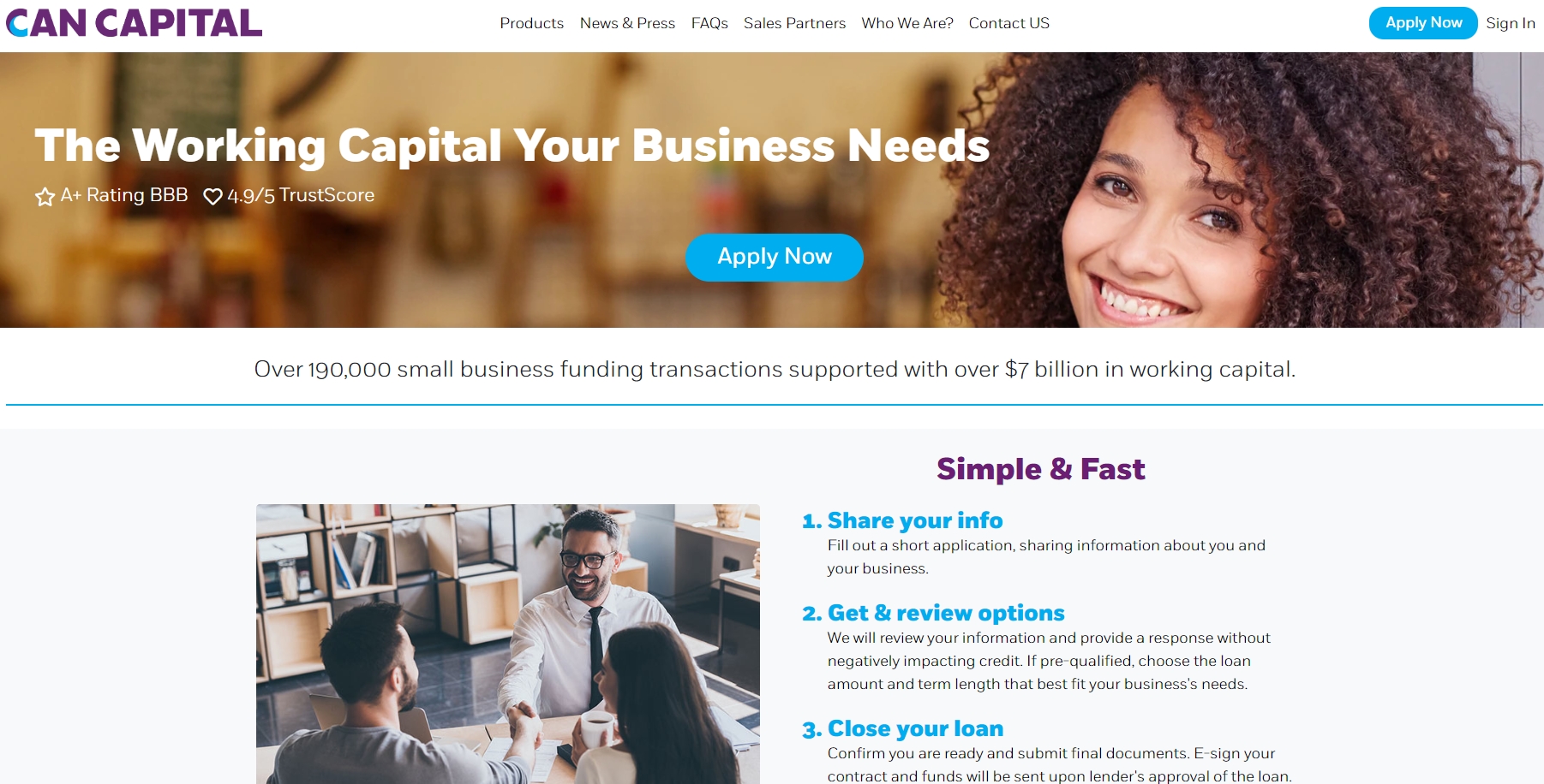 CAN Capital Loan Review: Features, Rates, Requirements, and Customer ...