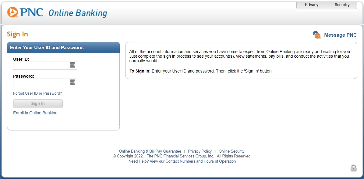 PNC Account: applying for a loans and using the bank’s services