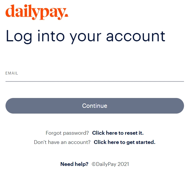 Personal account at DailyPay: apply for an online loan, step-by-step ...