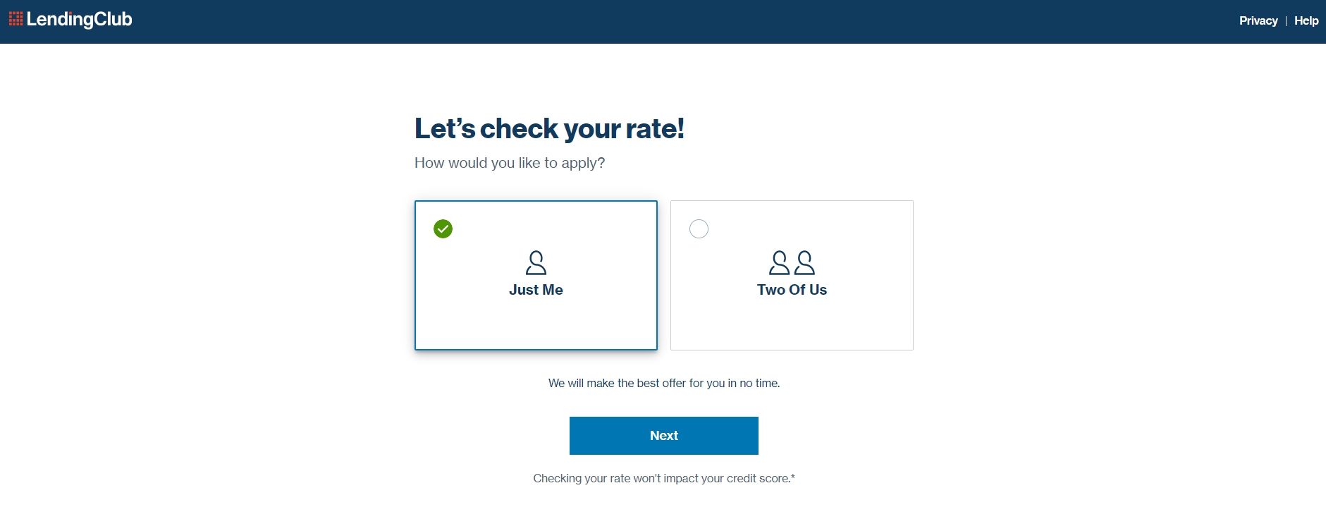 Apply to LendingClub: how to apply for a loan online or to a bank account