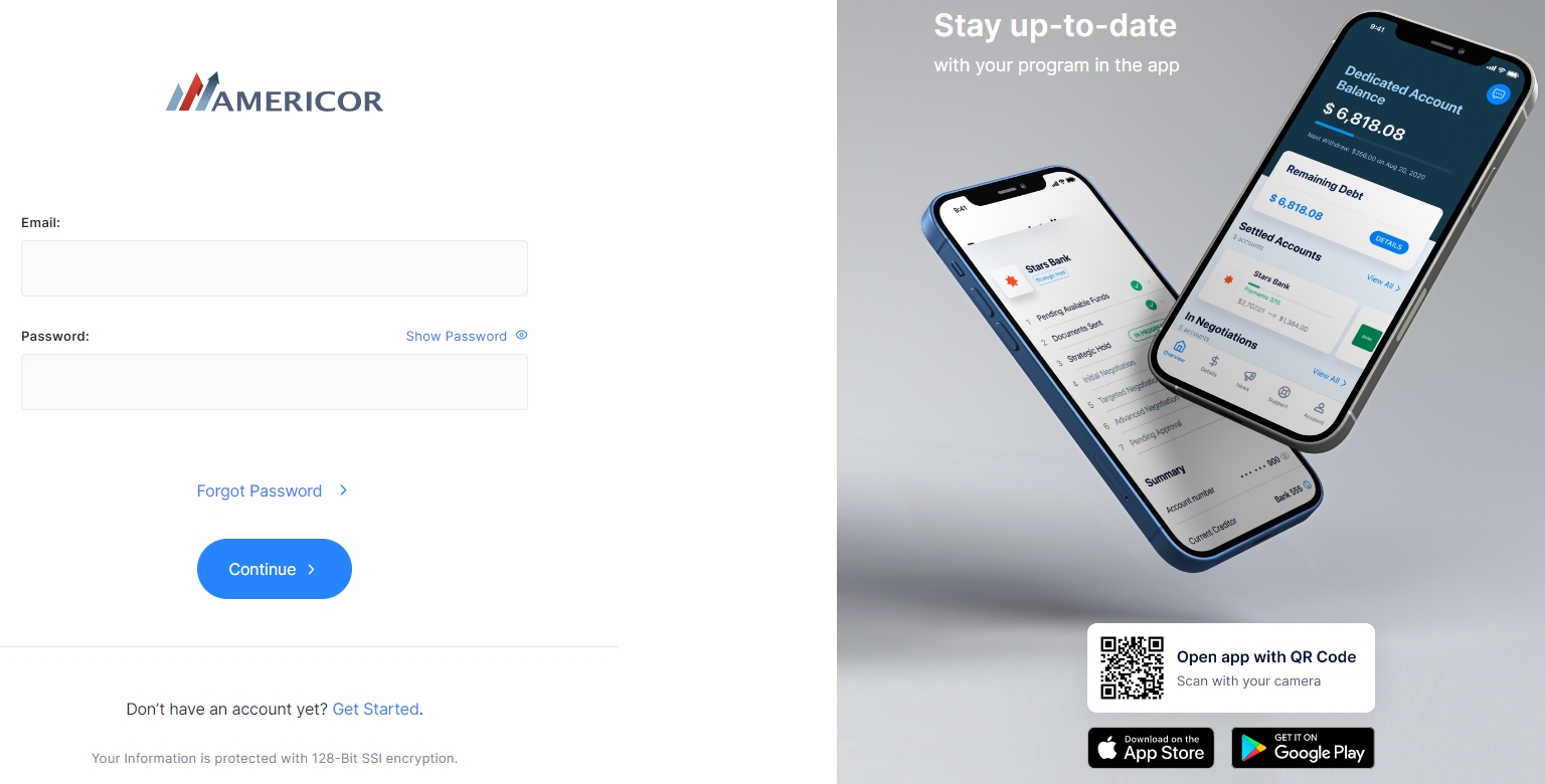 Americor Account: Step-by-Step Registration, Apply for Debt Relief