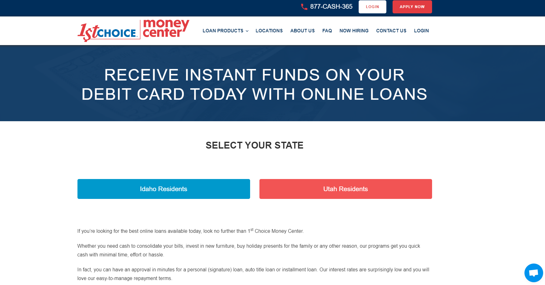 Full 1st Choice Money Center Account Review 2025