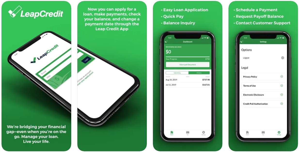 Leap Credit Mobile App Full Review 2025