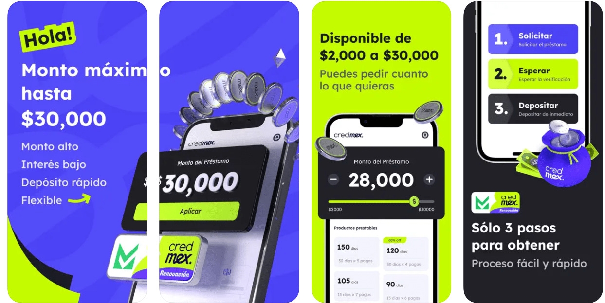 Aplicación móvil de Credmex: descarga gratuita de AppStore®, Google ...