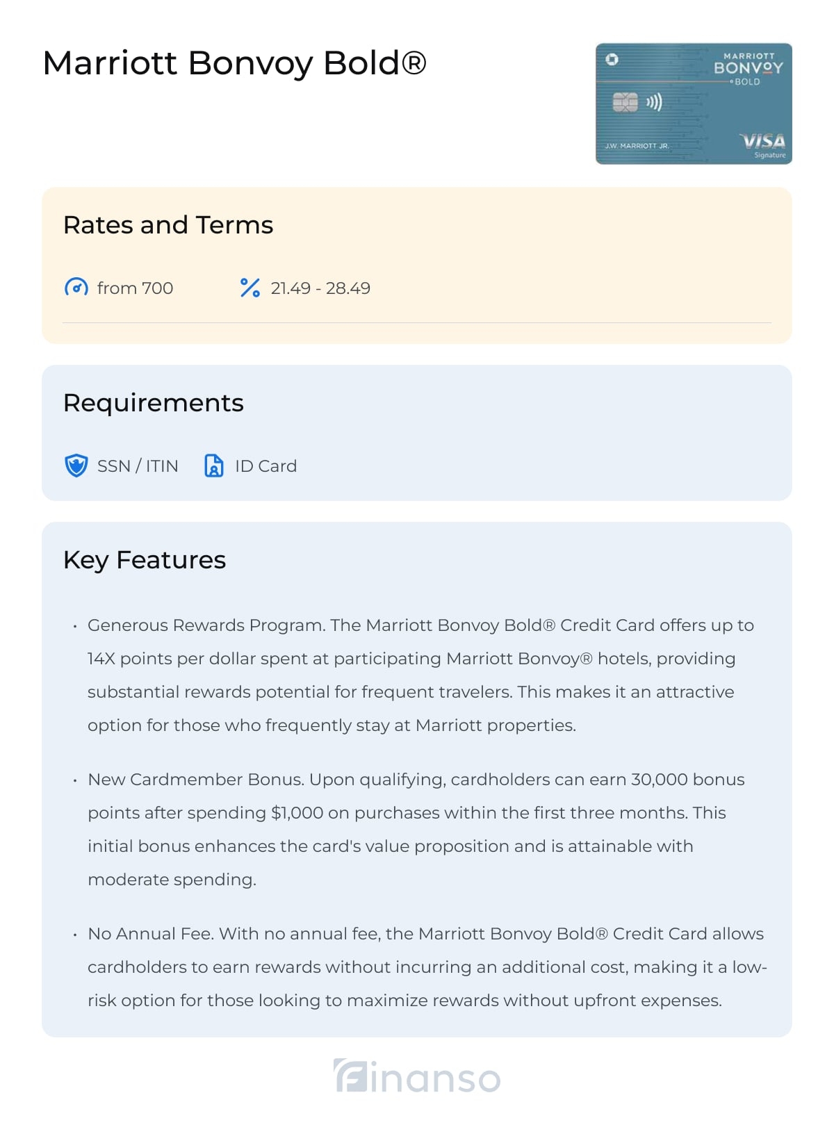 Marriott Bonvoy Bold® Review 2025