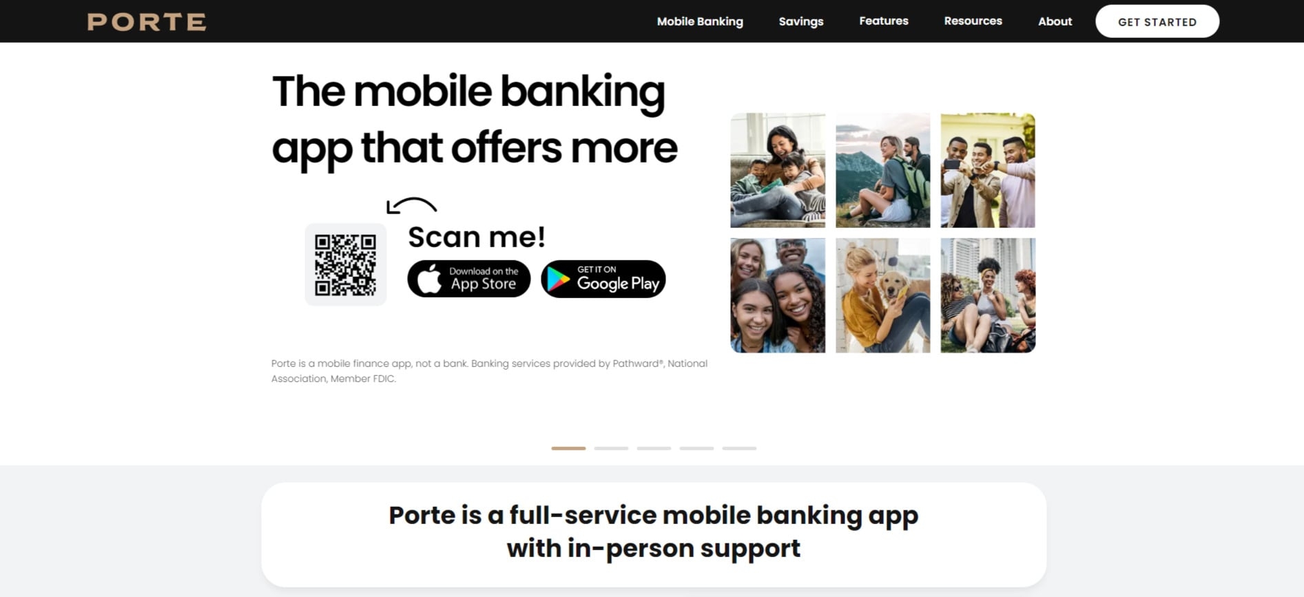 Porte — details about about bank, customer reviews, hotline, customer ...