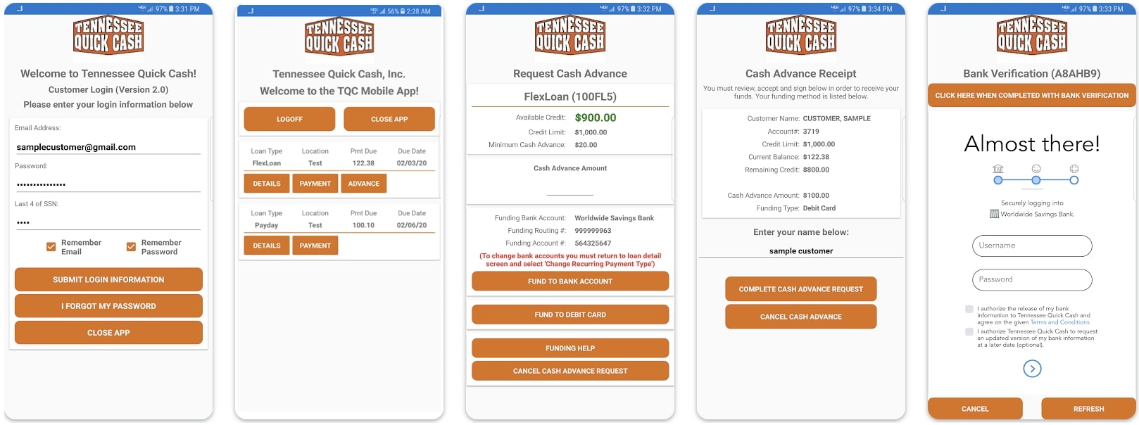 Tennessee Quick Cash Mobile App Full Review 2026