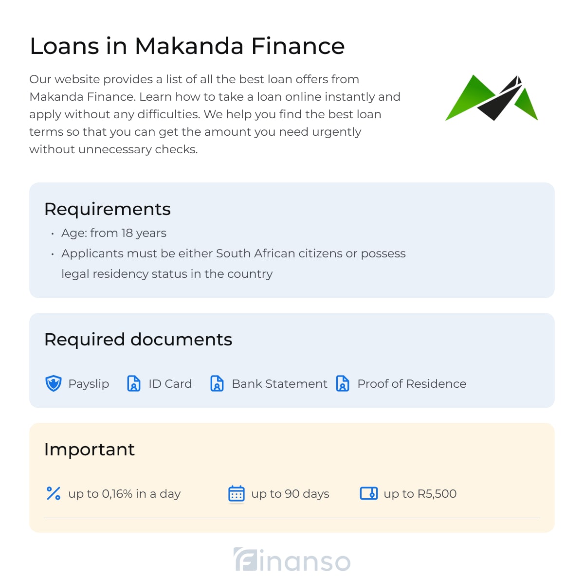How To Apply For a Makanda Finance Loan Online