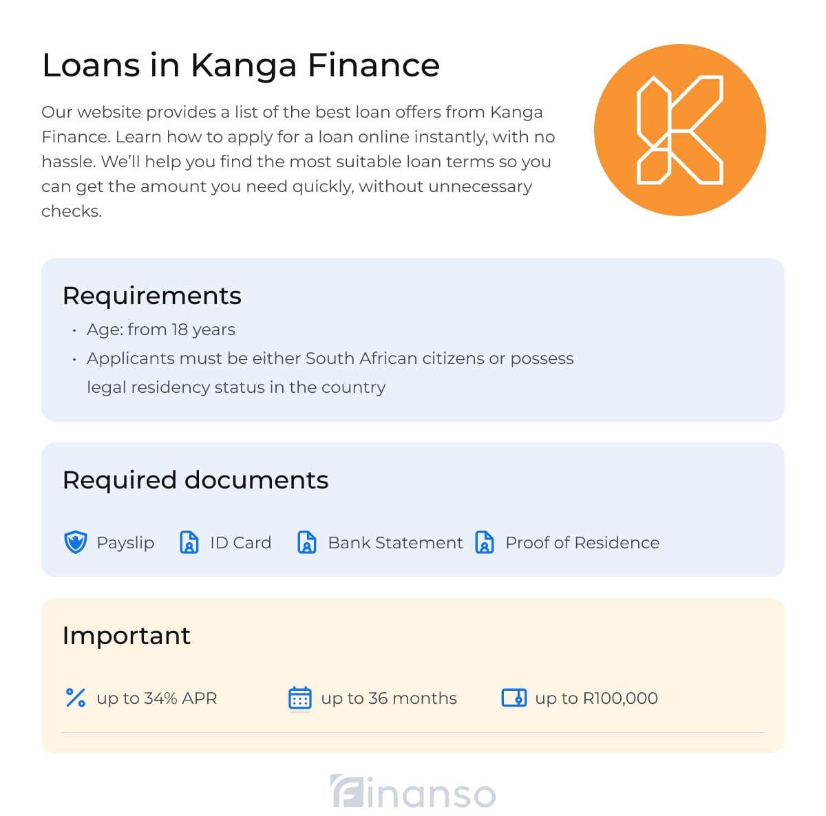 How To Apply For a Kanga Finance Loan Online